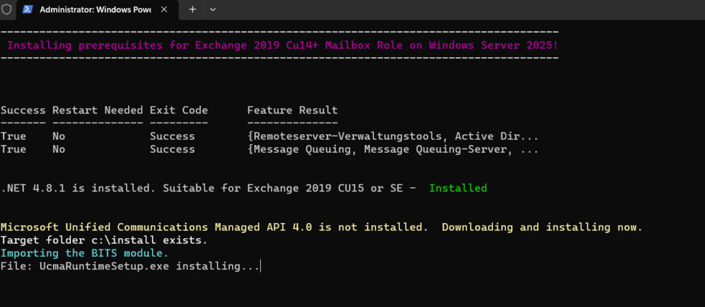 Exchange Server SE - Installation, Konfiguration & Facts - Andi's iT Blog